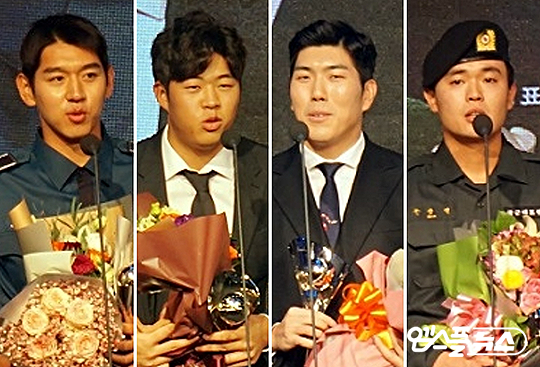 [KBO 어워즈] ‘임지섭·윤대영·문상철 2관왕’, 2017 퓨처스리그 빛낸 스타들