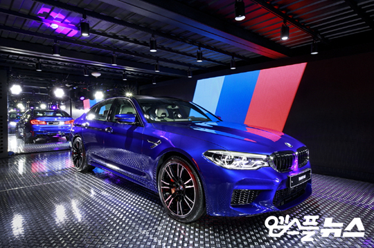 BMW M 클래스, CJ슈퍼레이스 첫 질주 '박진감 폭발'(영상)