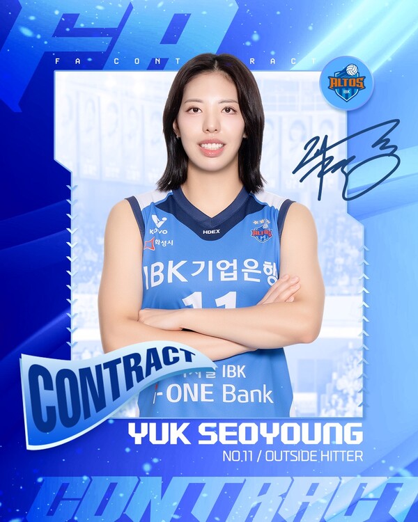 IBK기업은행, 육서영·김채연 FA 재계약 성공..."우승 향한 도약 시작됐다" [춘추 발리볼]