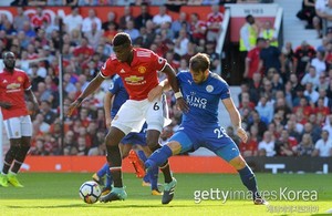 [EPL 3R] 맨유, 레스터시티전 파상 공세불구 0-0접전(전반 종료)